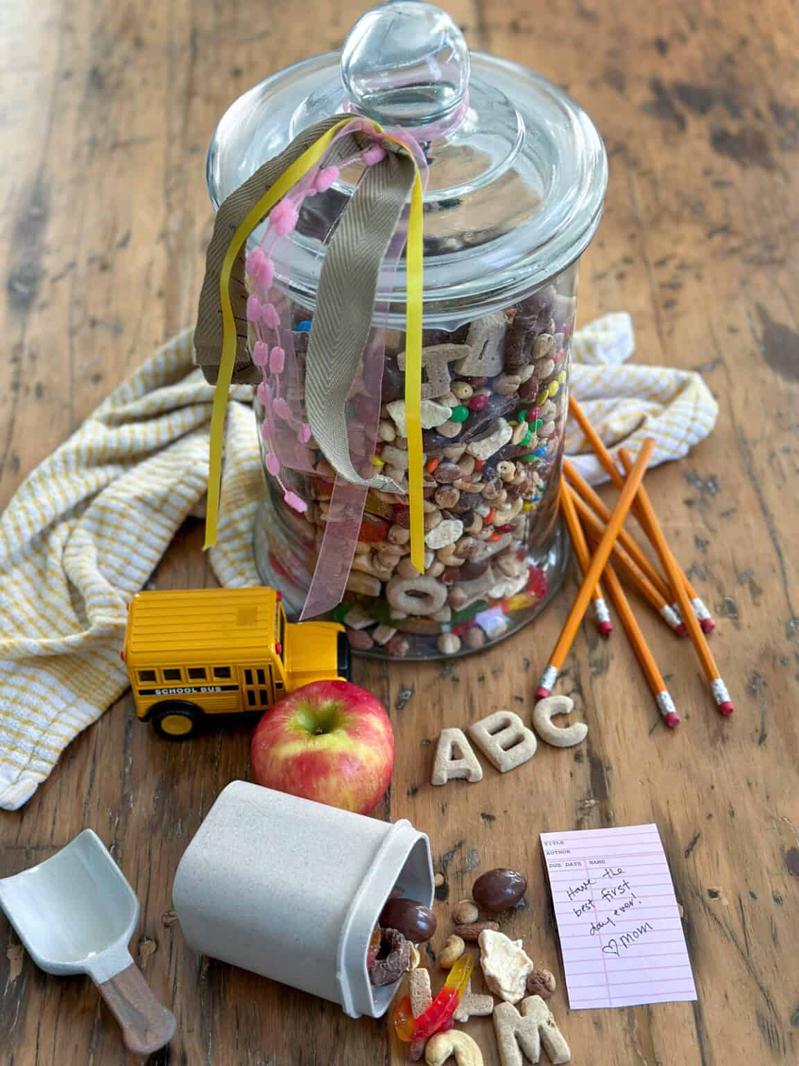 Easy Back To School Snack Mix Recipe - Life is a Party