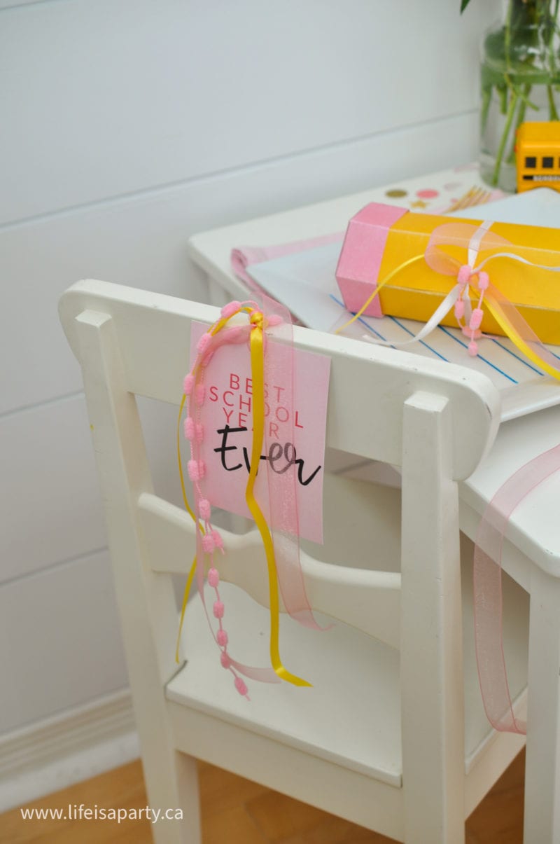 Back To School Free Printables Pack - Life is a Party