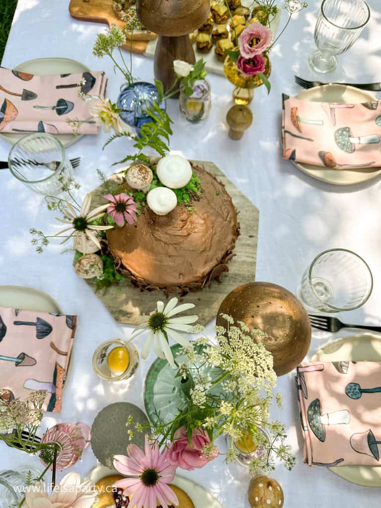 Mushroom Themed Picnic Party - Life is a Party