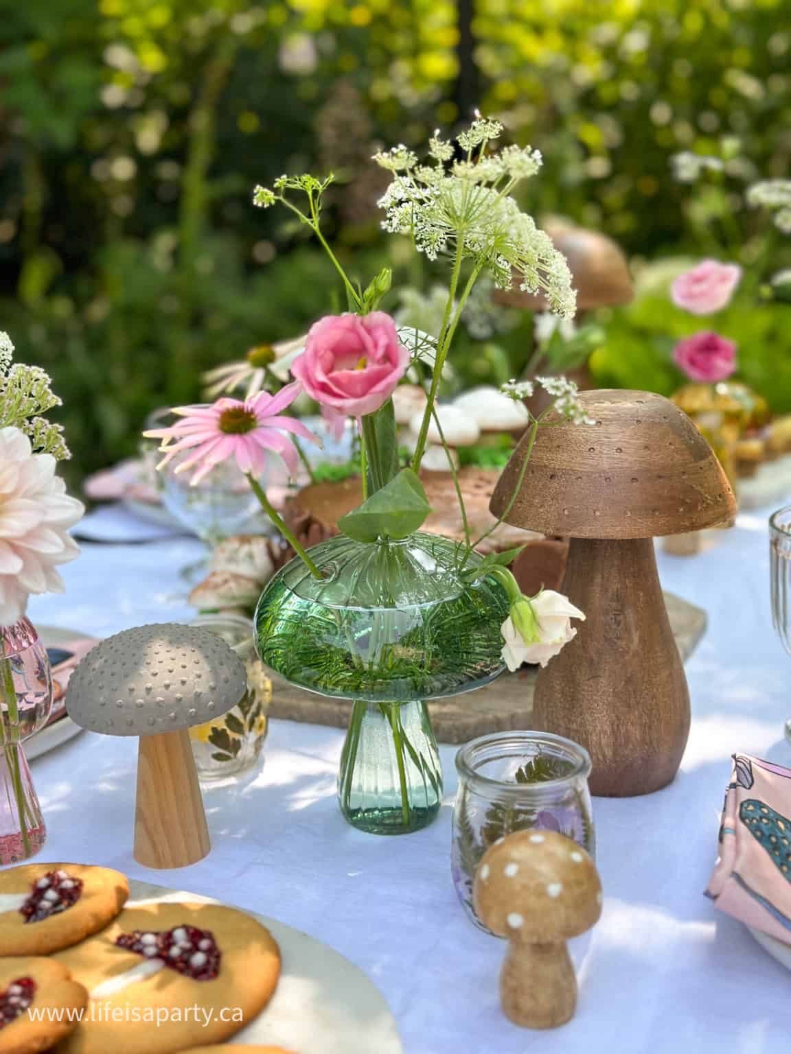 Mushroom Themed Picnic Party - Life is a Party