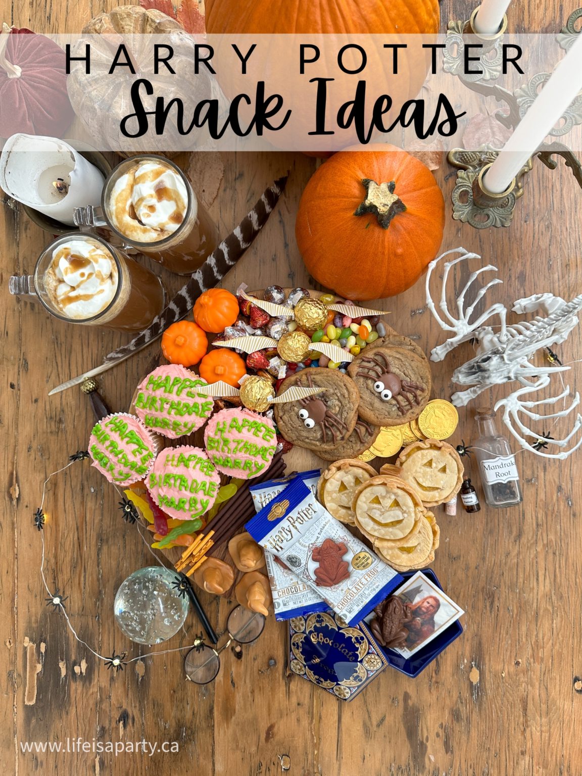 Harry Potter Inspired Treats and Snack Ideas - Life is a Party