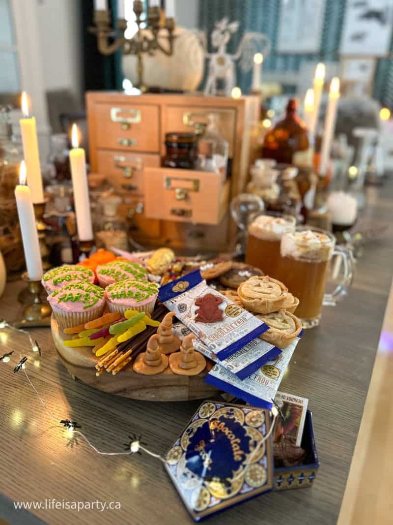 Harry Potter Inspired Snacks and Treat Ideas - Life is a Party