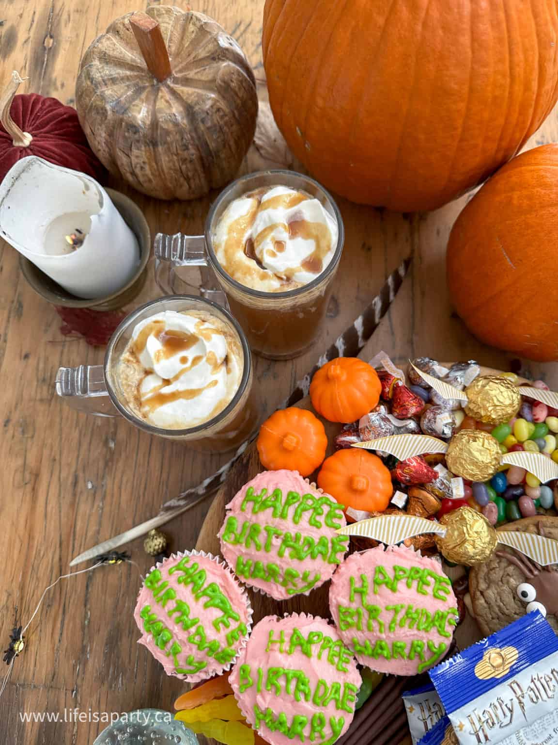 Harry Potter Inspired Snacks and Treat Ideas - Life is a Party