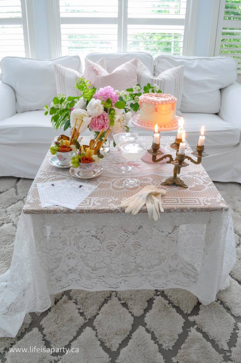 How To Host A Bridgerton Themed Viewing Party - Life is a Party