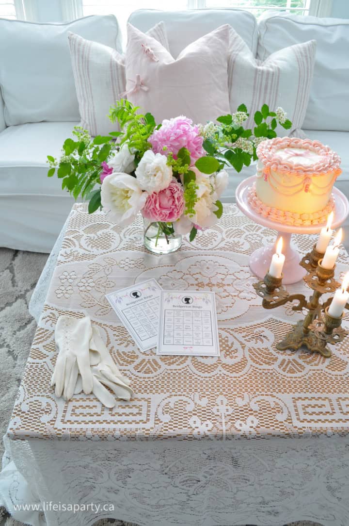 How To Host A Bridgerton Themed Viewing Party - Life is a Party