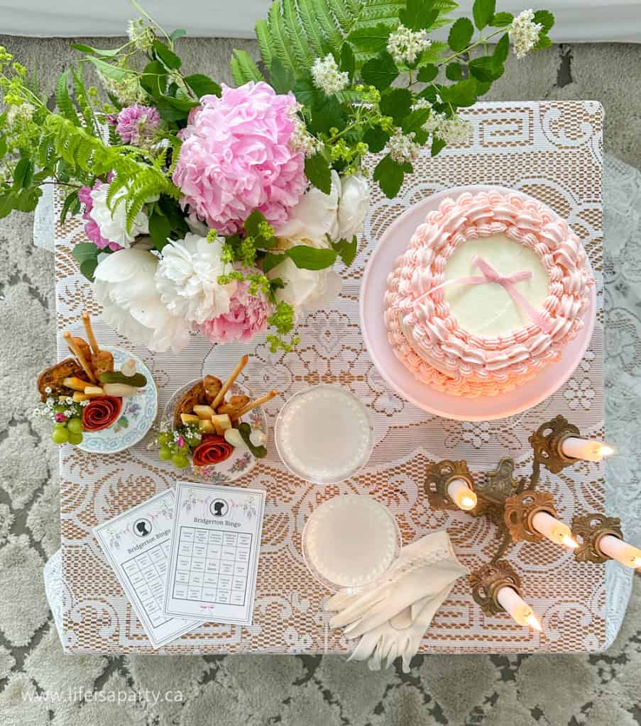 How To Host A Bridgerton Themed Viewing Party - Life is a Party