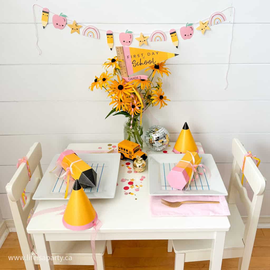 Back To School Free Printables Pack - Life is a Party
