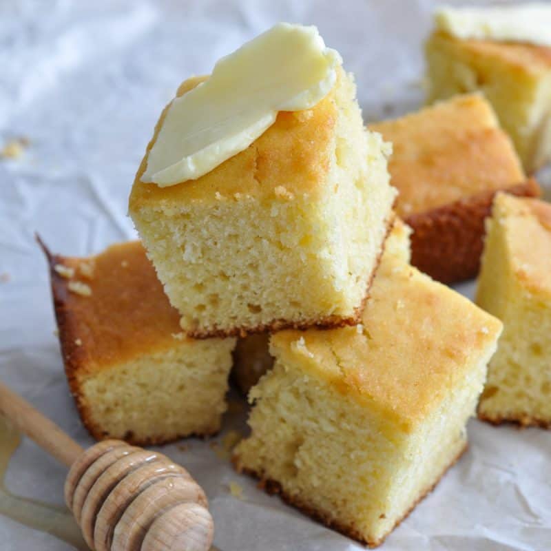The Best Sweet Cornbread Recipe - Life is a Party
