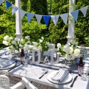 Easy Father's Day Table Setting Ideas - Life is a Party