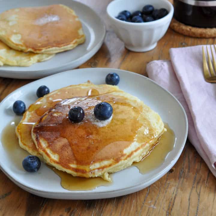 Easy Small Batch Pancakes For Two Recipe - Life is a Party