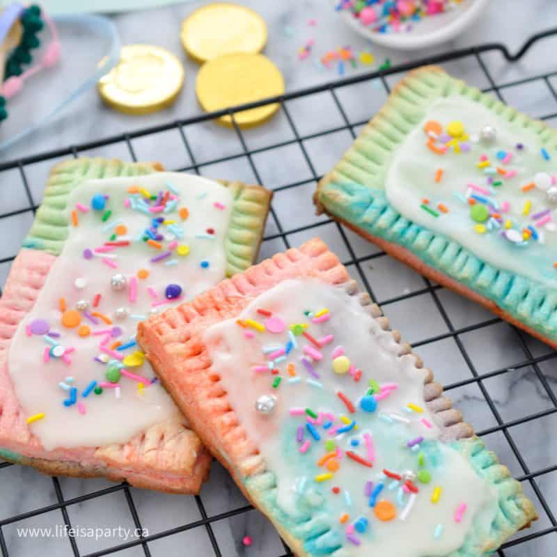Rainbow Pop Tart Recipe - Life is a Party