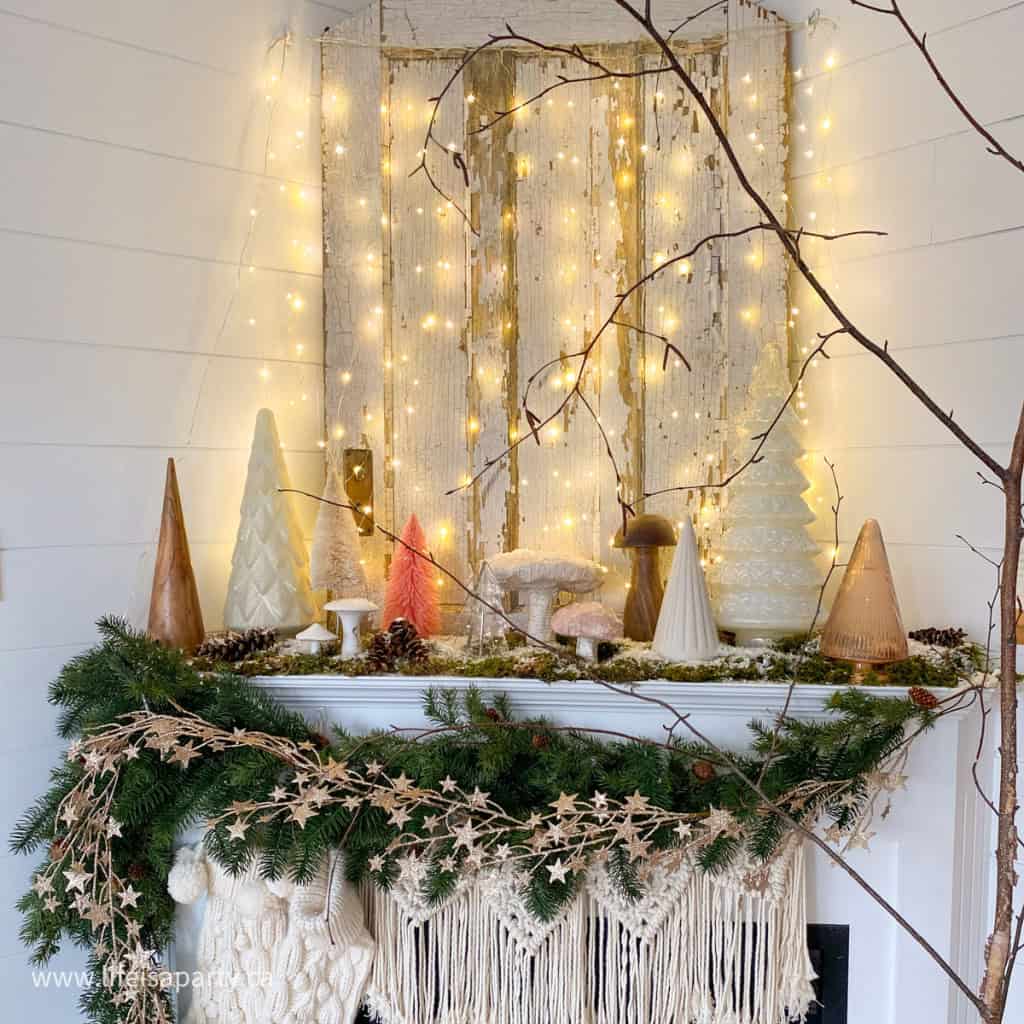 Woodland Enchanted Forest Christmas Decorating - Life is a Party