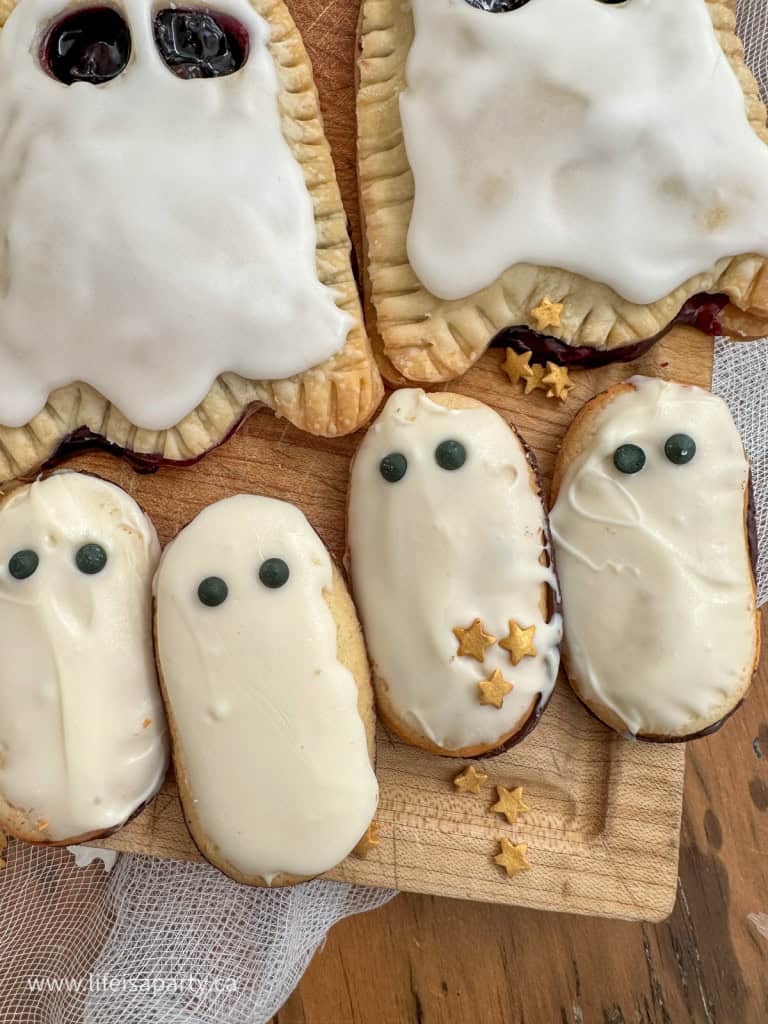 Easy Halloween Ghost Themed Food Ideas - Life is a Party