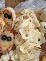 Easy Halloween Ghost Themed Food Ideas - Life is a Party