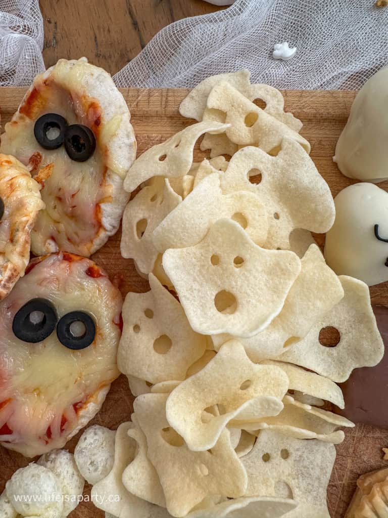Easy Halloween Ghost Themed Food Ideas - Life is a Party