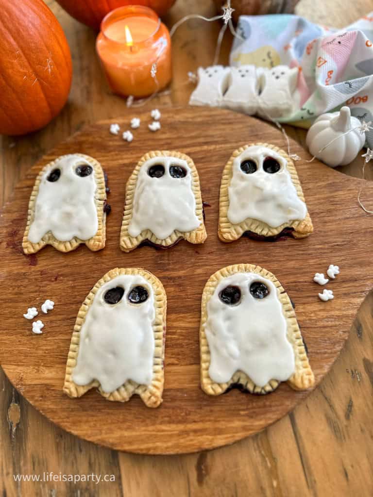 Easy Halloween Ghost Themed Food Ideas - Life is a Party