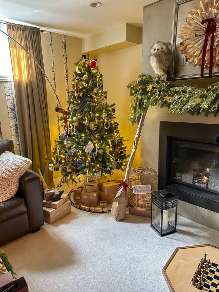 Harry Potter Christmas Tree Ideas + DIY Ornaments - Life is a Party