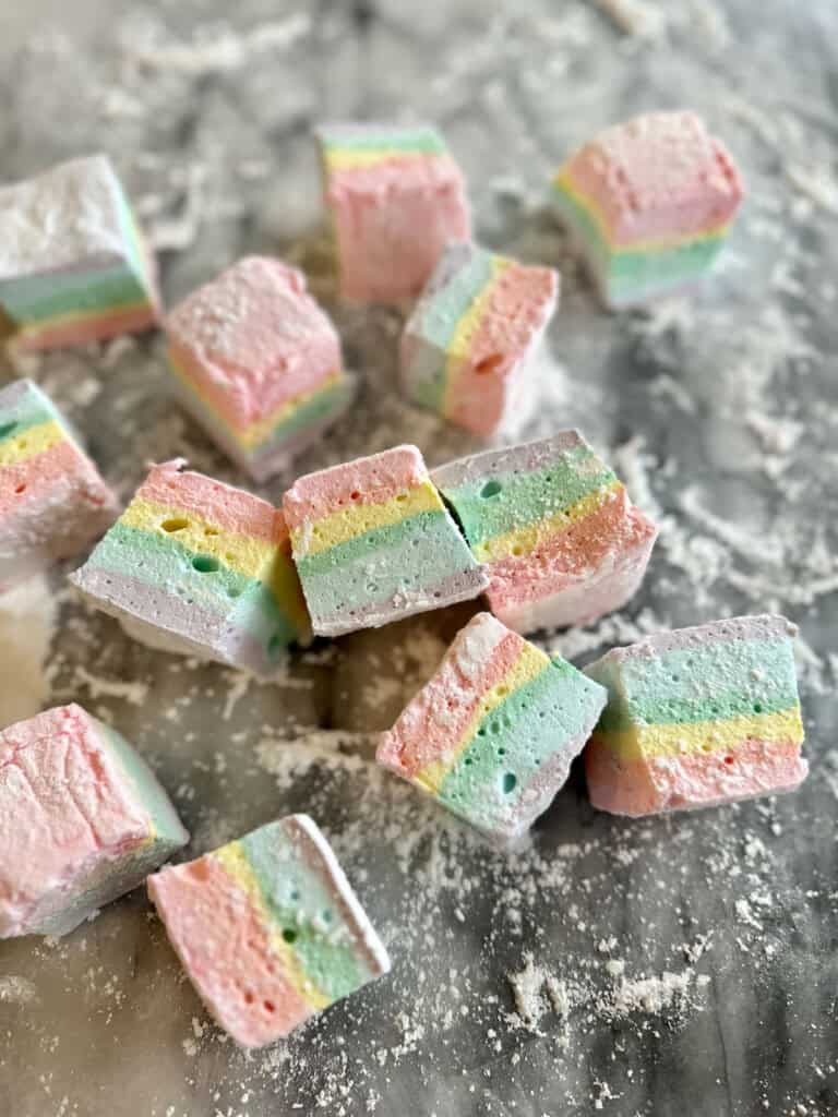 Rainbow Marshmallows - Life is a Party