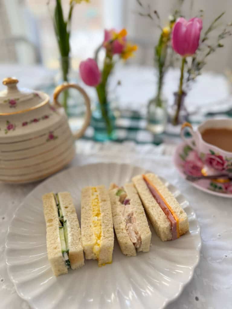 Ham Tea Sandwiches - Life is a Party